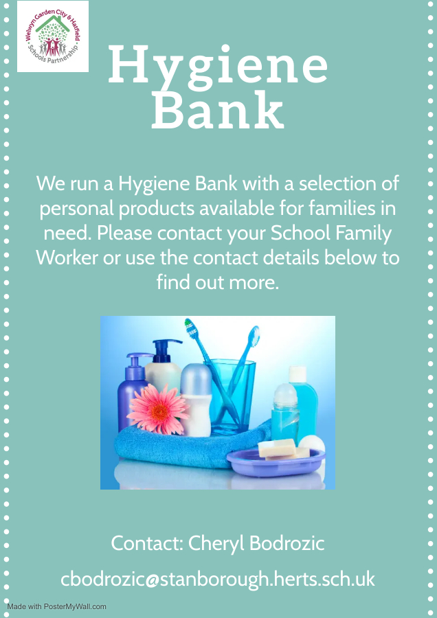 Clothes, Hygiene & Food Banks – Welwyn Garden City & Hatfield Schools ...